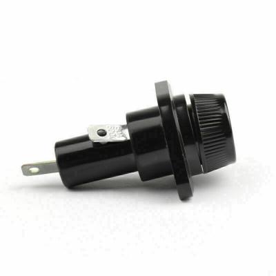 China High Current Ampere Fuse Holder R3-18 30A 600V 10 * 38mm two terminals Bayonet Screw Cap for sale