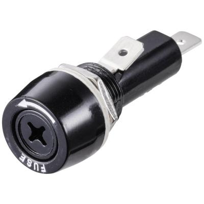 China R3-53 H3-53 Panel Mount Chassis Fuse Holder For 3AG 6x30mm Glass Ceramic Fuses 15A 250V for sale