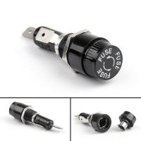 China R3-14C H3-14 Single Pole Mini Fuse Holder Bayonet Cap 10A 250 VAC .250 Inch Male Tabs Termination for sale