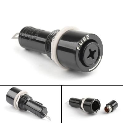China R3-22 H3-22 10A 250V Screw Cap Fuse Holder For 6x30mm Fuse Screw Off Type for sale