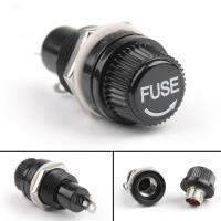 China R3-12 H3-12 5X20mm Fuse Block Holder Finger Grip Knob Type Screw Cap 125V/250V Bakelite Fuse Box for sale