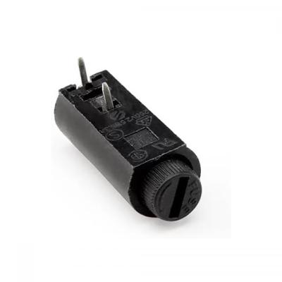 China PTF-50 PCB Horizontal Mounting Cartridge Fuse Block Holder 6.3 Amp For 5mm X 20mm for sale