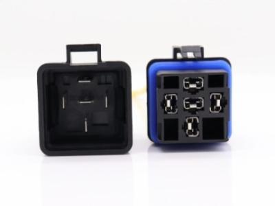 China 24Vdc 4 Pin 5Pin 5 Pin 24V 12V Auto Relay Waterproof With Socket for sale