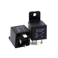 China 4 Pin 4P 5pin 5P 12v 24v Terminals automotive relay Mini Relais With Without Bracket for sale