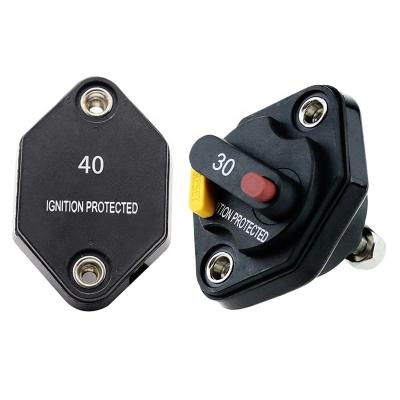 China Inline DC Circuit Breaker Fuse Reset For Car Boat Motorcycle Ht Motor for sale