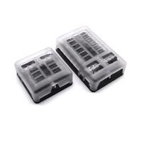 China Screw Type 12v 14v 32v Marine Car Fuse Box PA Brass Blade Block Holder With Dustproof Cover for sale