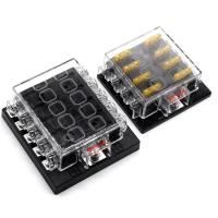 China DC 32V 6P 8P 10P 12P Marine Boat Truck Car Automotive Auto Standard ATC Blade Fuse Box Block Holder for sale
