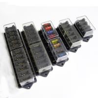 China 4 6 8 10 12 Way Position Circuit Standard Blade Fuse Box Fuse Block Holder For Car Truck Bus for sale