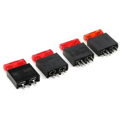 China ATO FLR Series 32V Printed Circuit Board PCB Auto Blade Fuse Holder 2PIN 8PIN 40A 58V 80V for sale