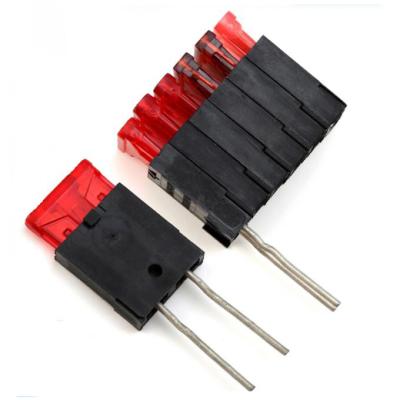 China FKH Stackable Fuseholder Panel Mount Fuse Holder For ATO ATC Style 80V 30A Standard Blade Fuse for sale