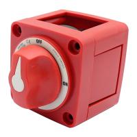 China 6006 Mini On Off Battery Switch With Knob Red for sale