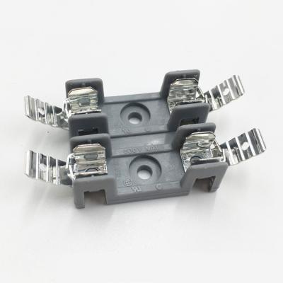 China Littelfuse Brand 354 Series 30A 600V 6.35x32mm 6*30mm 2P 3AG Fuse Block Radial Pcb Fuse Holder for sale