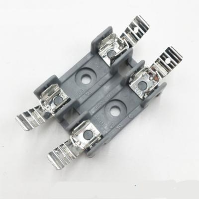 China 2pcs 2P Pcb Mount Fuse Holder Littelfuse 354 Series BLOCK Molded Base 6x30mm 3AG for sale
