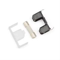 China TR-66A TR-66B pcb mount fuse holder For 5x20mm Clear Cover Black Base Surface Mount Fuse Holder for sale
