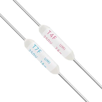 China UMI TAM 1A 250V Temperature Fuse T0F 76C T1F 86C T2F 102C T3F 115C T4F 127C T7F 145C for sale