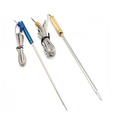 China Food Grade SS304 Probe BBQ Barbeque Temperature Sensor With Aluminum Handle for sale