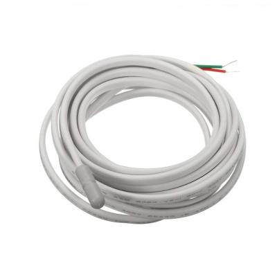 China Thermostat Sensor Probe Underfloor Heating Floor Temperature Cylinder Thermistor 3950K 1% 10K 3M PVC Cable for sale