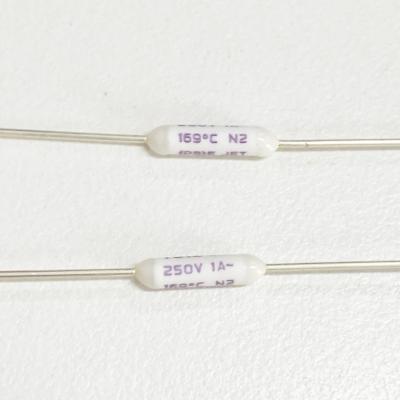China ORIGINAL TAM UMI VS16 1A 250V 169C Thermal Cut off Fuse Axial Type Temperature Fuse for sale