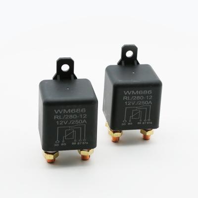 China Heavy Duty Automotive Auto Power Starter 5 Pin SPDT Car Relay Split Charger Contactor for sale