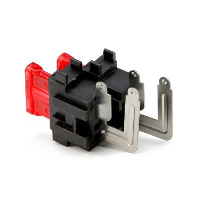 China JEF-703H2 ATO ATC ATU Blade Fuse Holder 32V 30A Panel Mounting Fuse Block for sale