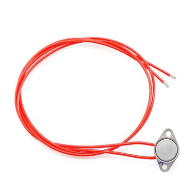 China KSD301 Thermostat Thermal Switch Temperature Control Switch With Wire Cable Adjust Snap Disc For Refrigerator Waterproof for sale