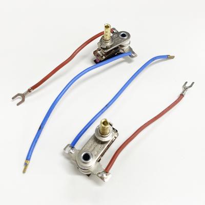 China M4 Screw KST-168 KDT-200 BDR Iron Corded Thermal Control Adjustable Thermostat with Wire Cable for Electric Oven for sale