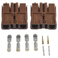 China SBS75X China-Made Black Brown Blue Color Forklift Connector Power Plug Connector 75A 600V for sale