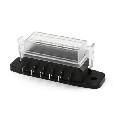 China 6P 6 way multiway blade auto fuse box holder block for sale