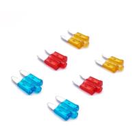 China 5A 10A 15A 20A 30A 35A 40A Medium Mini Led Fuse Automotive Automobile Car Auto Fuse with Light Led Car Blade Fuse for sale