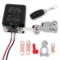 China 200A 12V Remote Control Battery Isolator Relay Start On / Off For Car Power Switch for sale