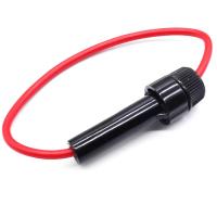 China 18 Gauge In Line Fuse Holder For 6 X 30mm Fuse 20A 250 VAC/32 VDC for sale