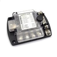 China 350A 10 Way Blade Midi Fuse Box Standard Fuse Safety Hub Ignition Protected Fuse Block For Car Boat Marine for sale