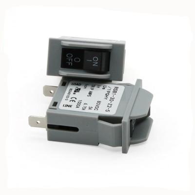China RSB1 Hydraulic Magnetic Circuit Breaker Switch DC80V AC250V 1A 2A 5A 7A 10A 15A 20A 25A 30A for sale