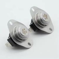 China KSD302R 25A 45A High Ampere Current SPST Snap Action Trip Bimetal Thermostat Thermal Protector for sale
