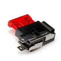 China PA66 Brass Terminal Standard Blade Fuse Holder with PCB Mounting for Automotive Applications for sale