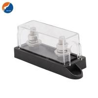 China 30A Current Rating Bolt On Fuse Holder with 2 Terminals for Heavy-Duty Applications for sale