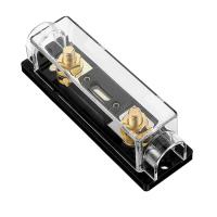 China Gold Plated Bolt On Fuse Holder with Blade Fuse Type and Plastic Material for Secure Electrical Connections for sale
