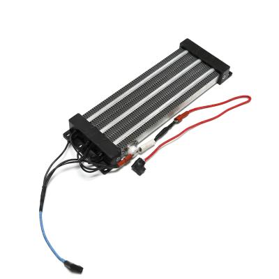 China Constant Temperature Insulated Corrugated PTC Ceramic Heater Heating Element with Thermostat for sale