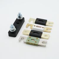 China Heavy Duty Black Base Car Auto Automotive Bolt-Down ANL Car Audio 4 Gauge Marine Fuse Holder with M8 Screw Stud Terminals for sale