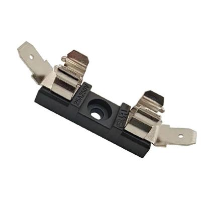 China 6X30 PCB Mount Fuse Holder Block 25A UL lnsulation Resistant for sale