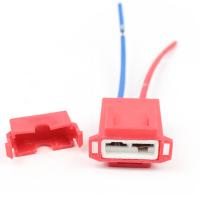 China Red 30A ATC In Line Blade Fuse Holder 18 Gauge Fuse Box Holder For Automotive for sale