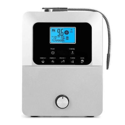 China EHM849 Silver Kangen Water Ionizer Machine with 11 Plates - pH 2.8-11 Range, 1.5-4L/min Flow Rate for sale
