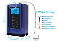 China AC110 60Hz Home Water Ionizer with 3.5-10.5 pH Range and 50W Power for Alkaline Water Production for sale