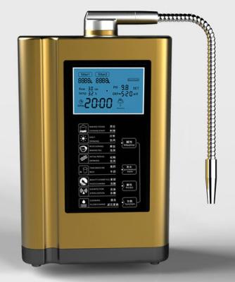 China 8.5 pH Household Water Ionizer with 7 Water Levels, 126 pH Adjustments, and 3000-12000L Filter Capacity for sale