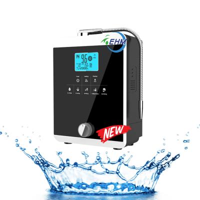 China EHM 11 Plate Alkaline Water Ionizer with 5 pH Levels and CE Certification for sale