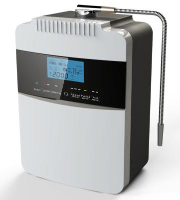 China Alkaline Water Ionizer Machine 8 Plate 200 GPD Flow Rate SMPS Power Supply for Home Hotel for sale