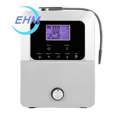 China EHM-849 Alkaline Water Ionizer Machine pH 2.8-11 11 Platinum Titanium Plates for sale