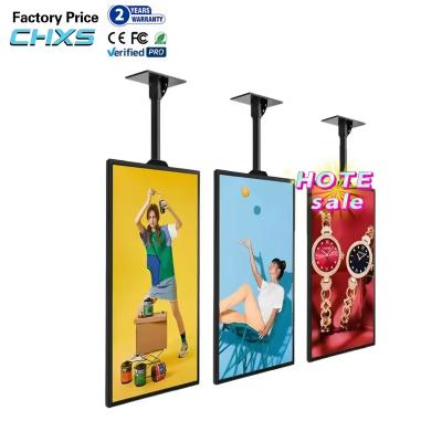 China 55 Inch Indoor Ultra Thin Digital LCD Display Wall Mount Touch Screen Advertising Window Display for sale