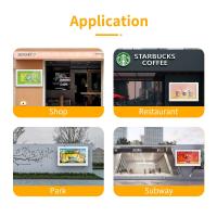 China IP65 Waterproof Outdoor LCD Digital Signage Display 55 Inch 2500 cd/m2 for sale