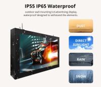 China IP65 Waterproof Outdoor LCD Digital Signage Display 55 Inch 2500 cd/m2 for sale